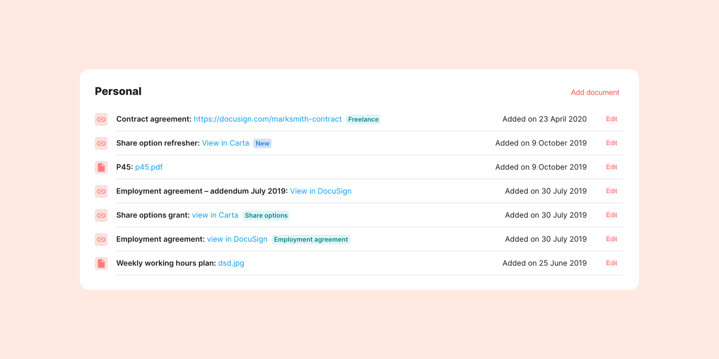 HR Document Management | Humaans